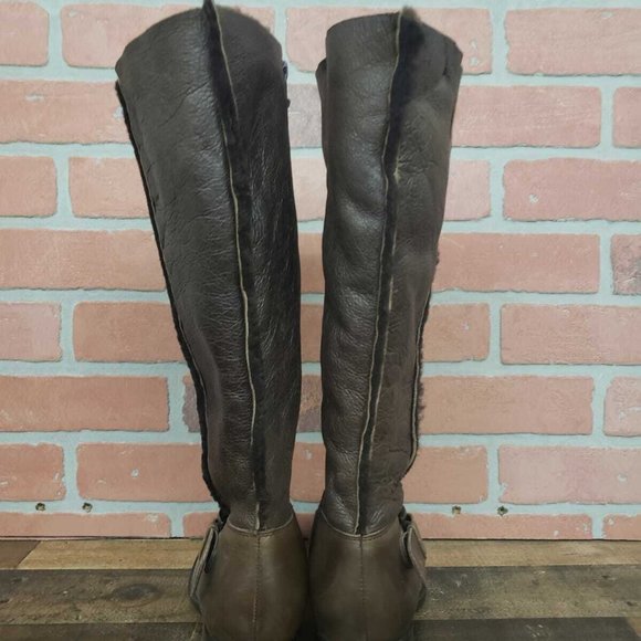 Adam Tucker | Shoes | Adam Tucker Me Too Brown Leather Boots | Poshmark